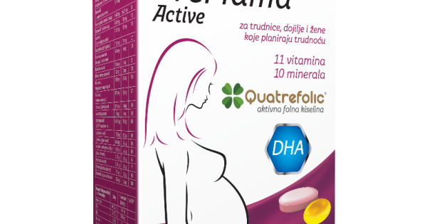 PREMAMA DUO ACTIV 30 KAPSULA + 30 TABLETA - 242404 | Galen Pharm On-line