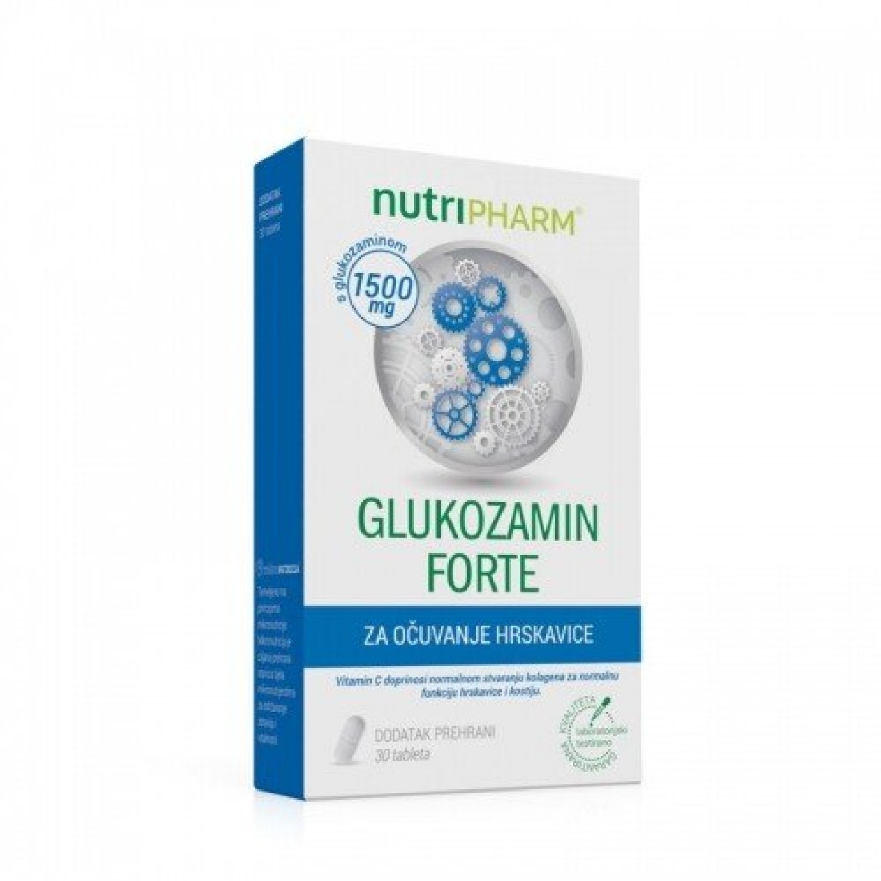 NUTRIPHARM GLUKOZAMIN FORTE 1500MG TABLETE A30 | Galen Pharm On-line