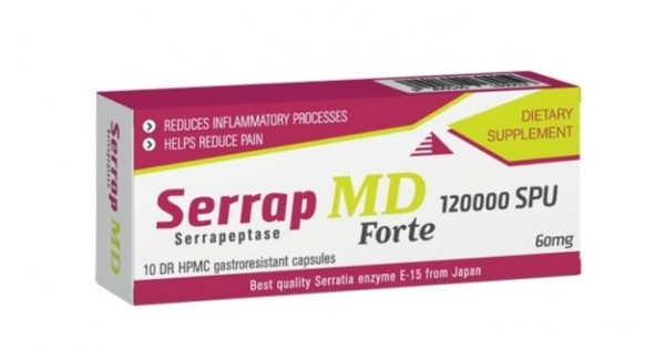 SERRAP MD FORTE 120000SPU KAPSULE A10 | Galen Pharm On-line