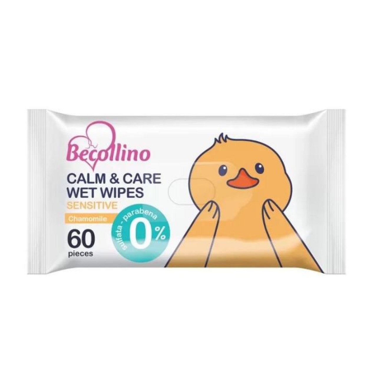 BECOLLINO VLAŽNE MARAMICE ZA BEBE CALM&CARE A 60 | Galen Pharm On-line