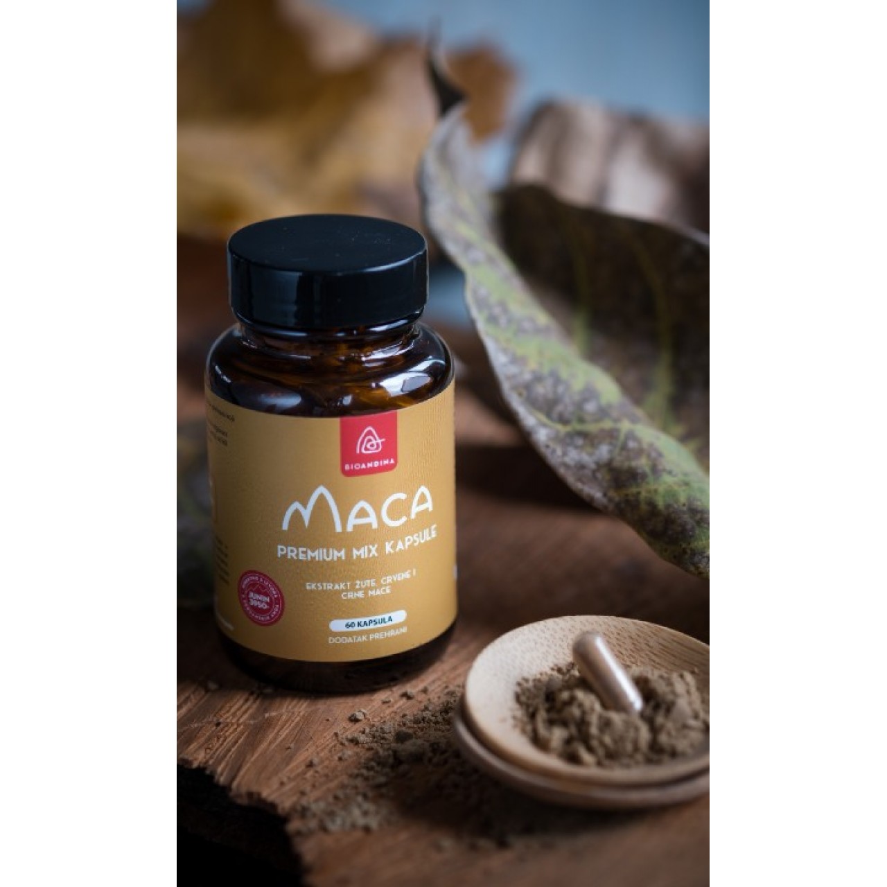 BIOANDINA MACA PREMIUM MIX KAPSULE 3500MG A60 | Galen Pharm On-line
