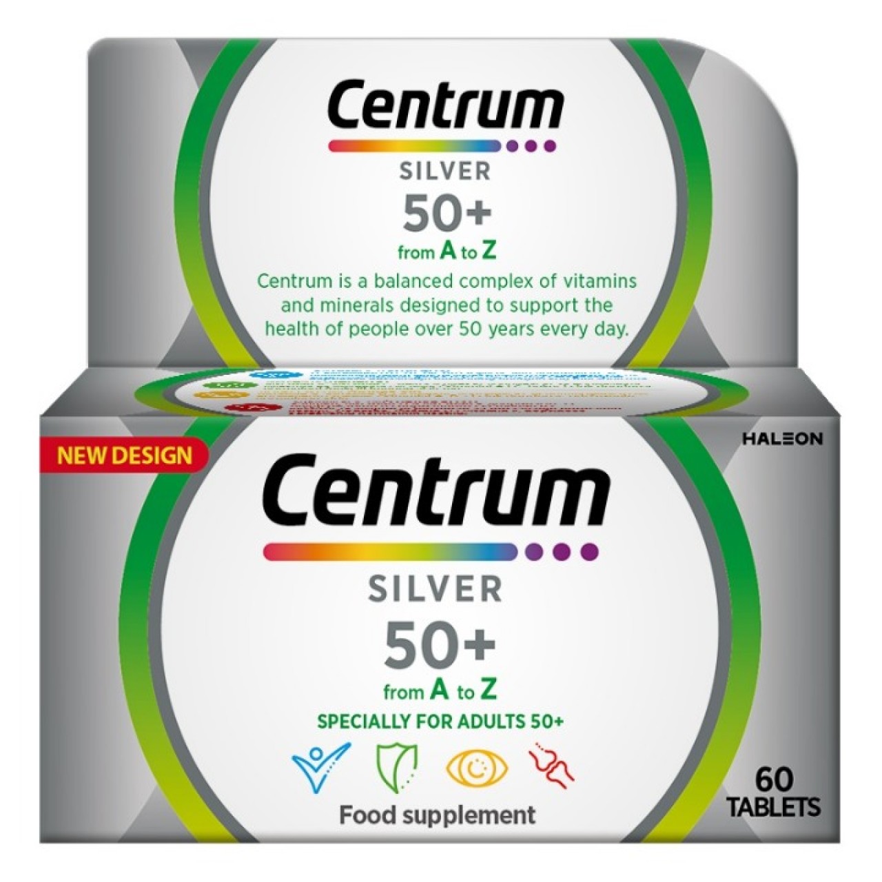 CENTRUM SILVER+ TABLETE A60 - 17432 | Galen Pharm On-line