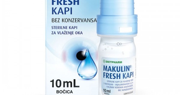 MAKULIN FRESH KAPI ZA OČI 10ML | Galen Pharm On-line