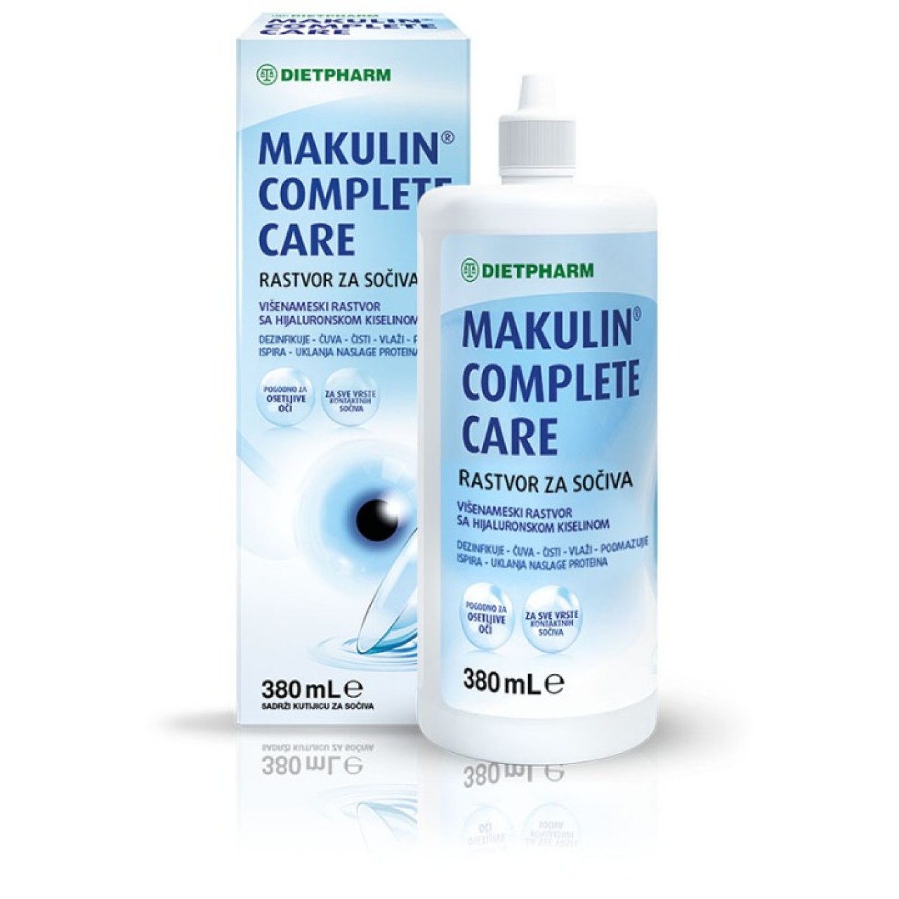 MAKULIN COMPLETE CARE RASTVOR ZA SOČIVA 380ml - 7567589657 | Galen ...