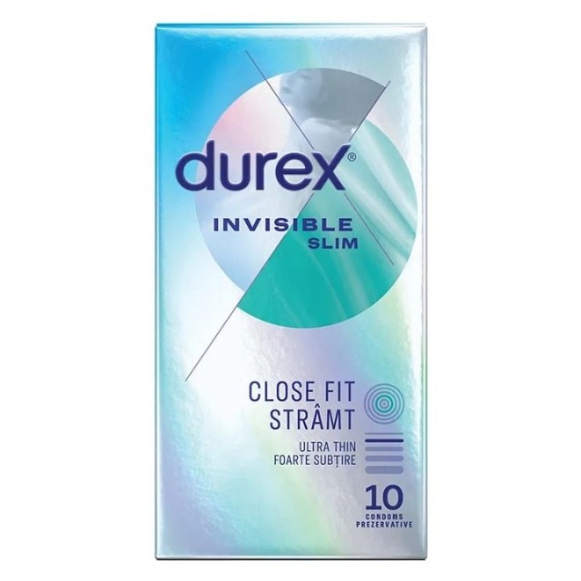 DUREX INVISIBLE PREZERVATIV XL A10 | Galen Pharm On-line
