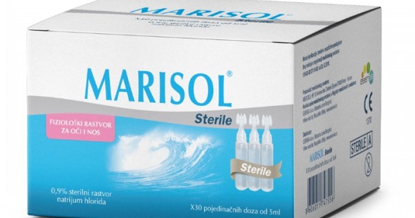 MARISOL ISOTONICA 0,9% STERILNA AMPULA 30x5ML | Galen Pharm On-line