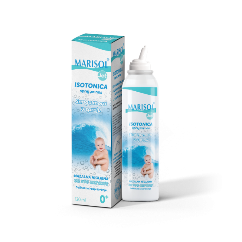 MARISOL JET IZOTONIČNI SPREJ ZA NOS 0+ 120ML | Galen Pharm On-line