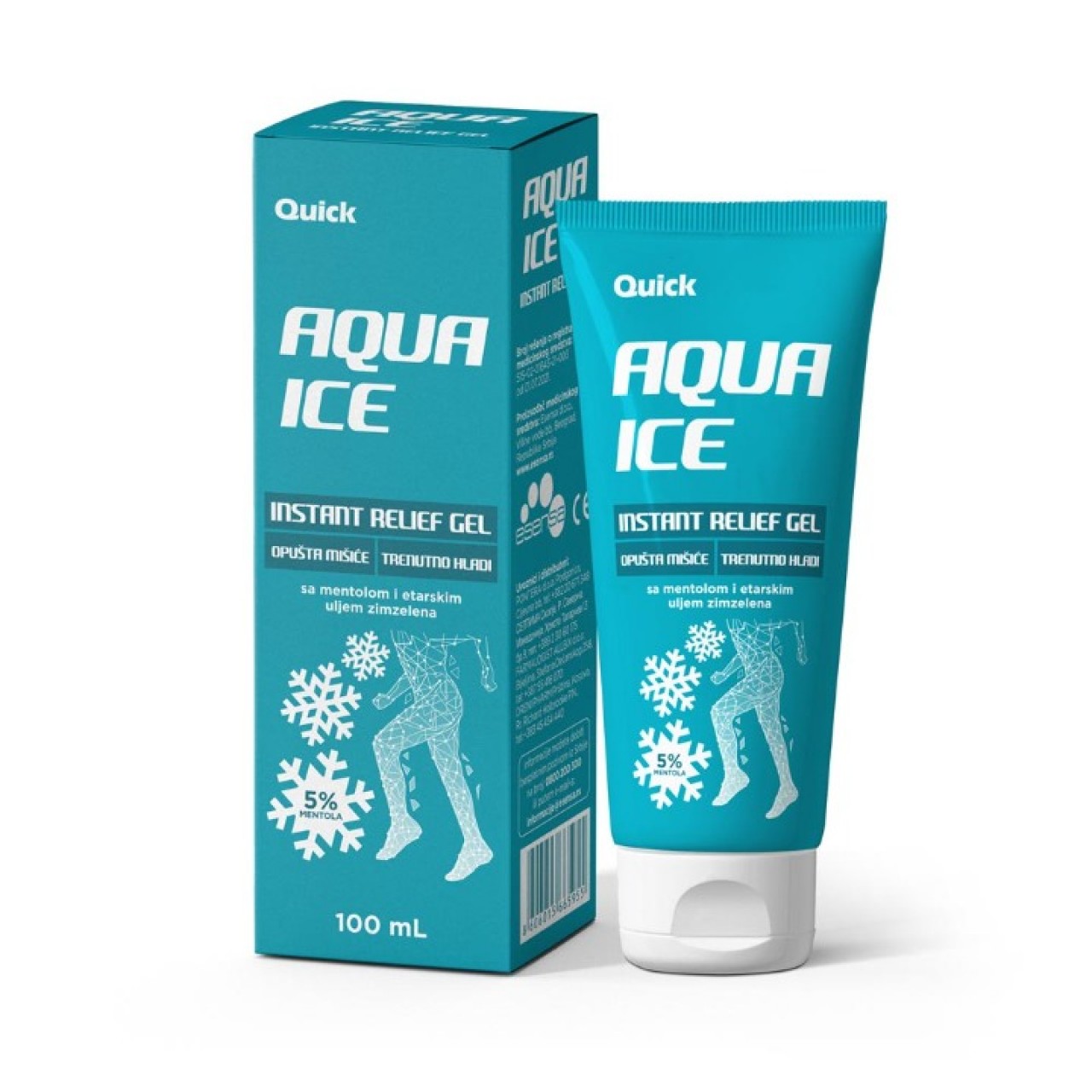 AQUA ICE INSTANT RELIEF 5% GEL 100ML | Galen Pharm On-line
