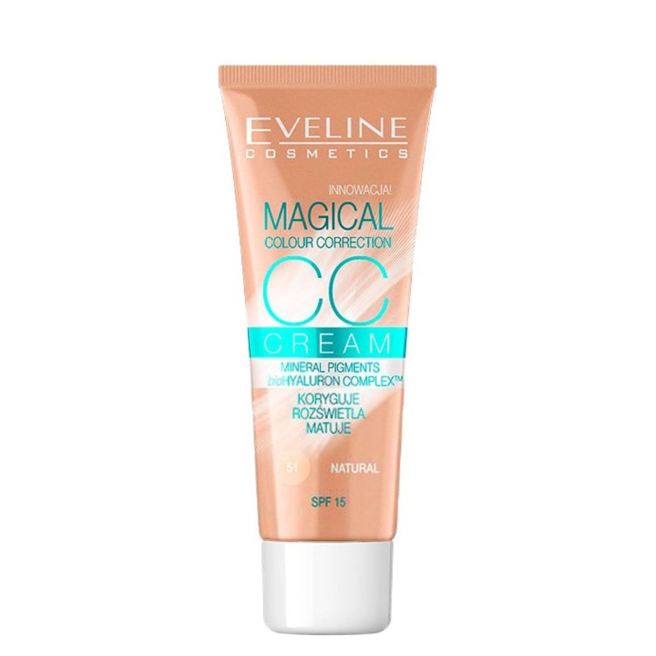 EVELINE CC KREMA SPF15 BR 51 NATURAL 30ML | Galen Pharm On-line