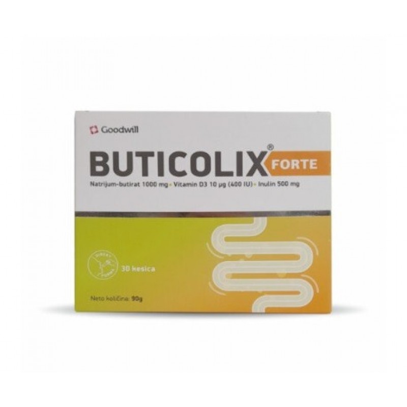 BUTICOLIX FORTE PRAŠAK 30 KESICA | Galen Pharm On-line