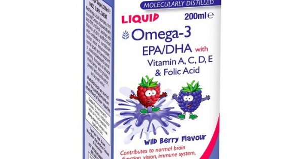 KIDZ OMEGA LIQUID 200ML - 21065 | Galen Pharm On-line
