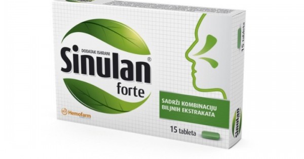 SINULAN FORTE TABLETE A15 | Galen Pharm On-line