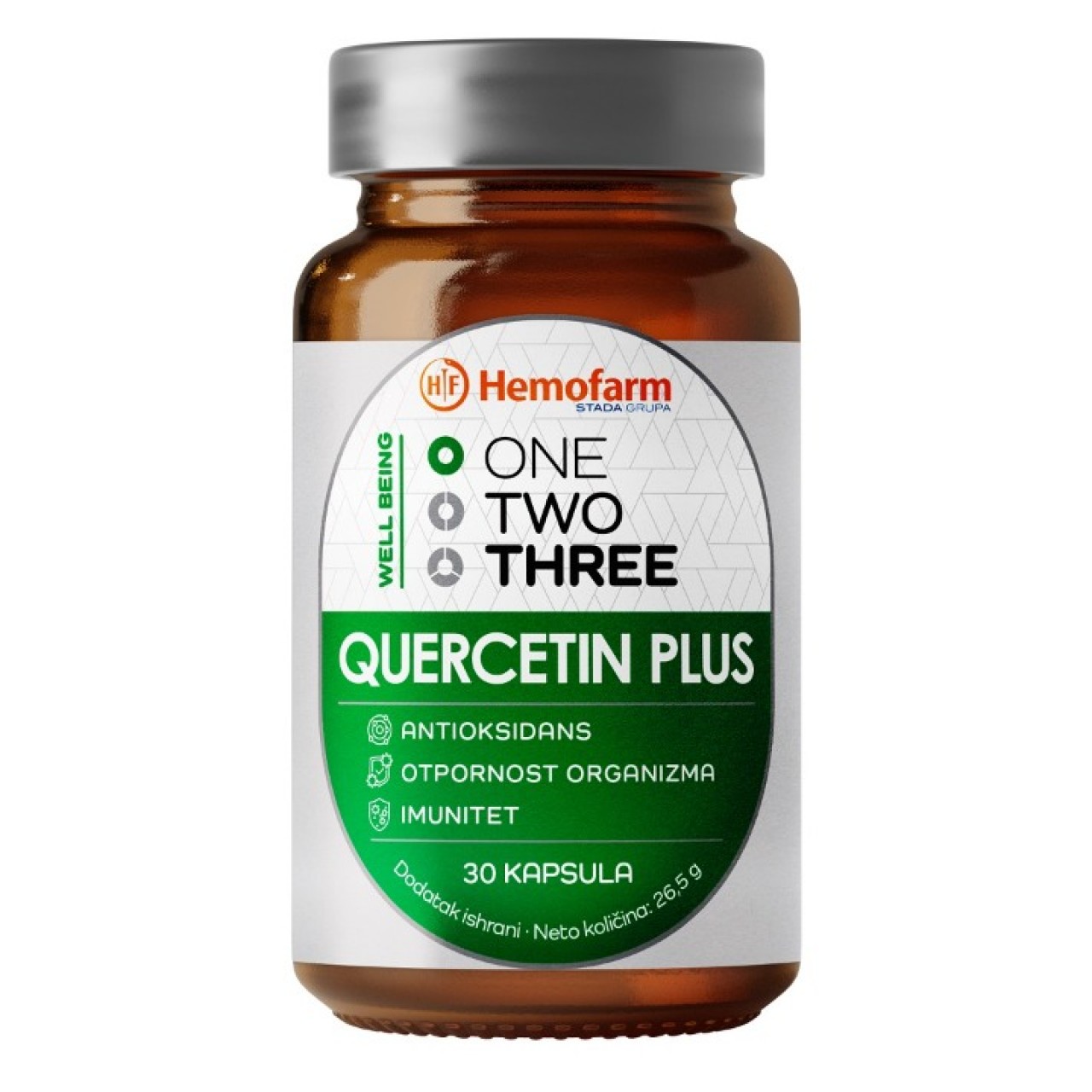 ONE TWO THREE QUERCETIN PLUS KAPSULE A30 - | Galen Pharm On-line