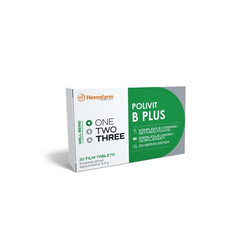 ONE TWO THREE POLIVIT B PLUS TABLETE A30 - 29862 | Galen Pharm On-line