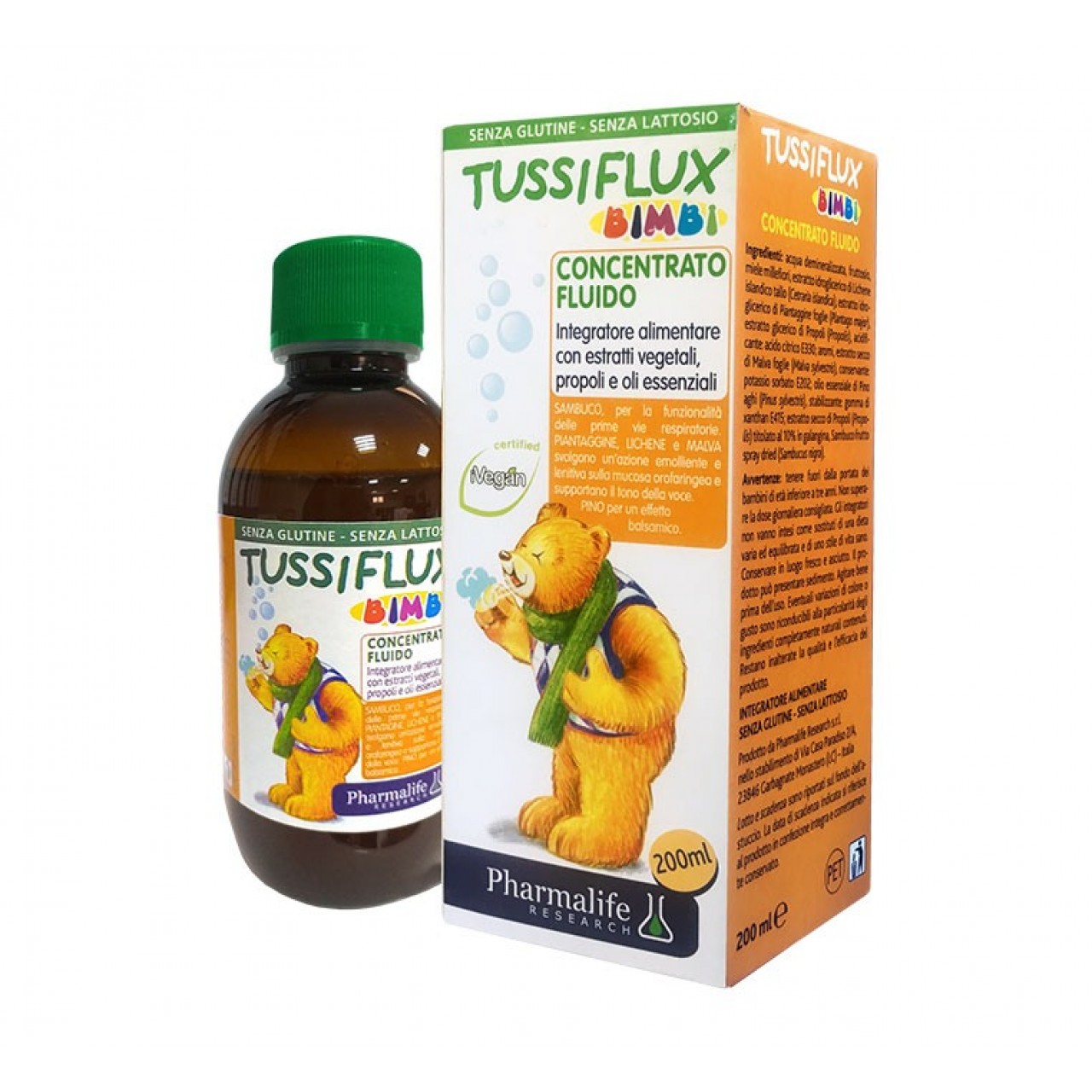 TUSSIFLUX BIMBI SIRUP 200ML - 29844 | Galen Pharm On-line