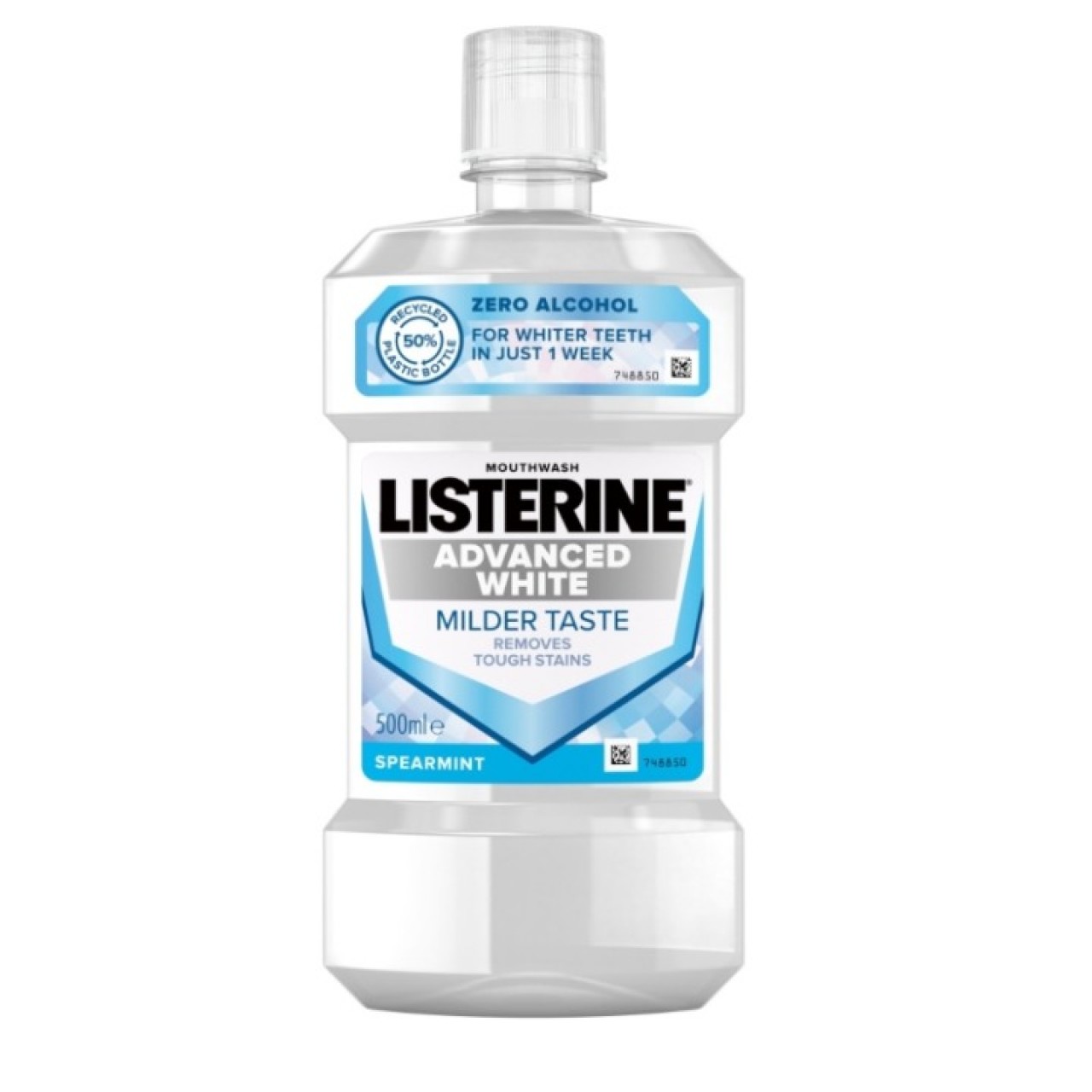 LISTERINE ADVANCED WHITE MILD RASTVOR 500ML | Galen Pharm On-line