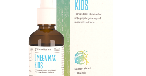 MAXMED OMEGA MAX KIDS ULJE 100ML | Galen Pharm On-line