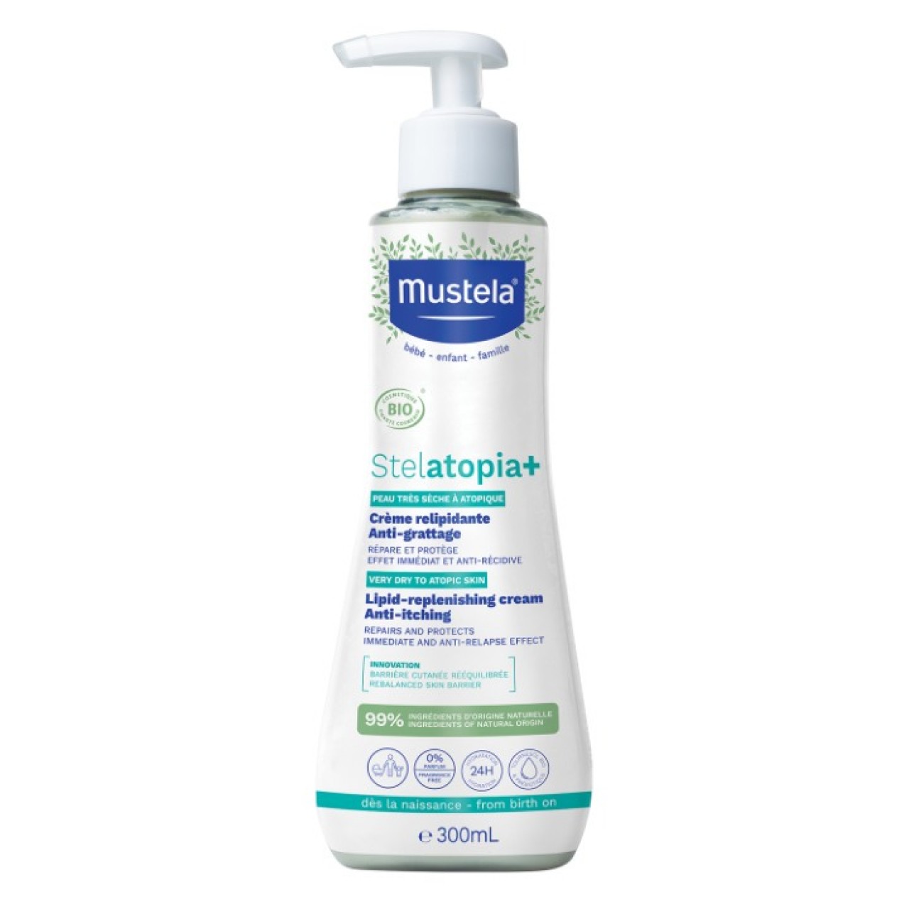 MUSTELA BIO ORGANIC STELATOPIA+ LIPIDNA KREMA 300 ML | Galen Pharm On-line