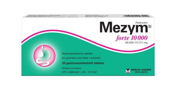 MEZYM FORTE TABLETE A20 - 238591 | Galen Pharm On-line