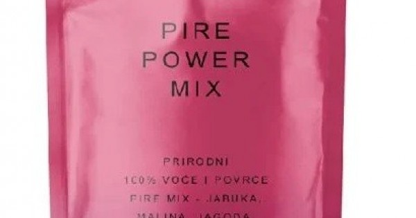 NUTRINO LAB VOĆNA UŽINA POWER MIX - JABUKA, MALINA, JAGODA, CVEKLA 200G ...