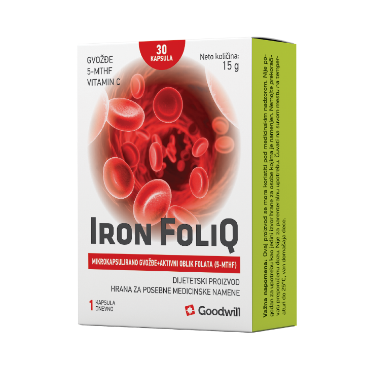 IRON FOLIQ KAPSULE A 30 | Galen Pharm On-line