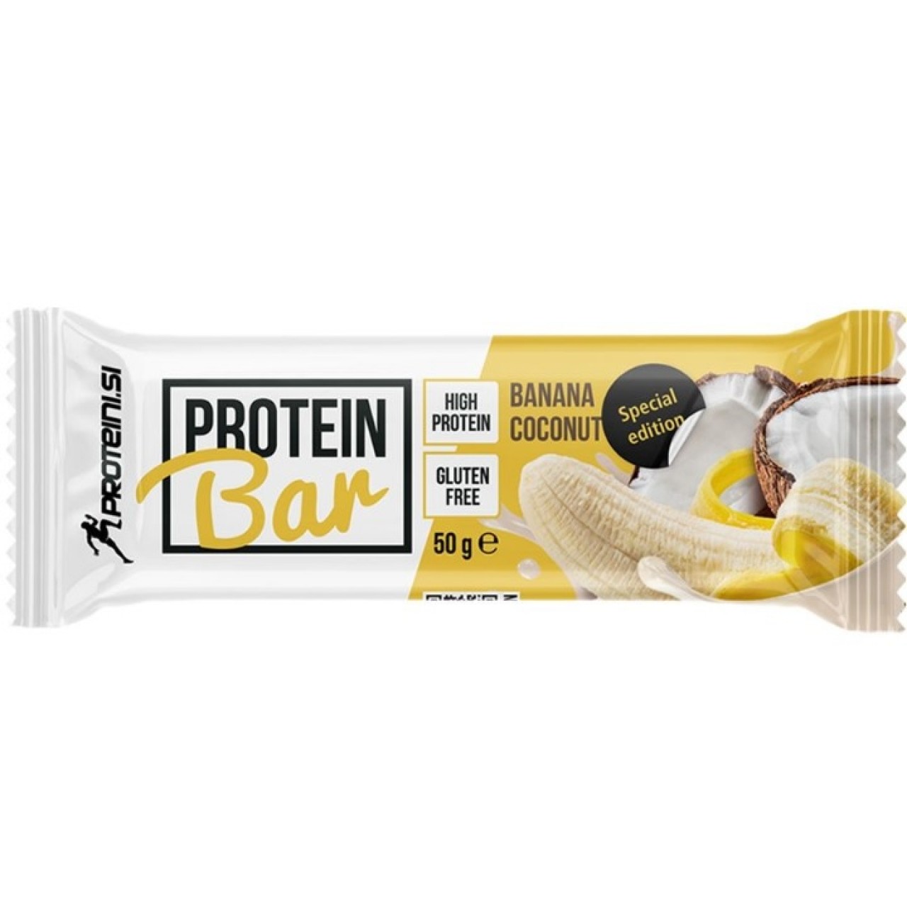 PROTEINI.SI PROTEIN BAR BANANA COCONUT 50G | Galen Pharm On-line