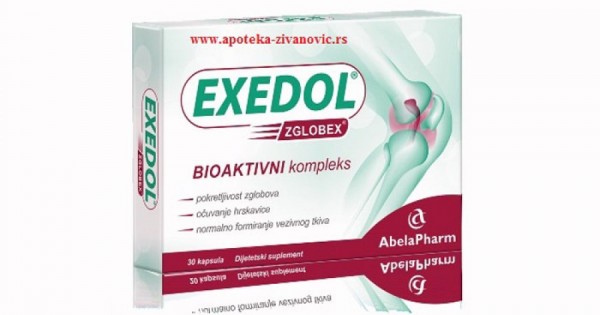 EXEDOL ZGLOBEX KAPSULE A30 | Galen Pharm On-line