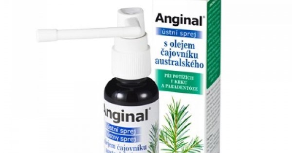 ANGINAL SPREJ SA ULJEM ČAJEVCA 30ML | Galen Pharm On-line