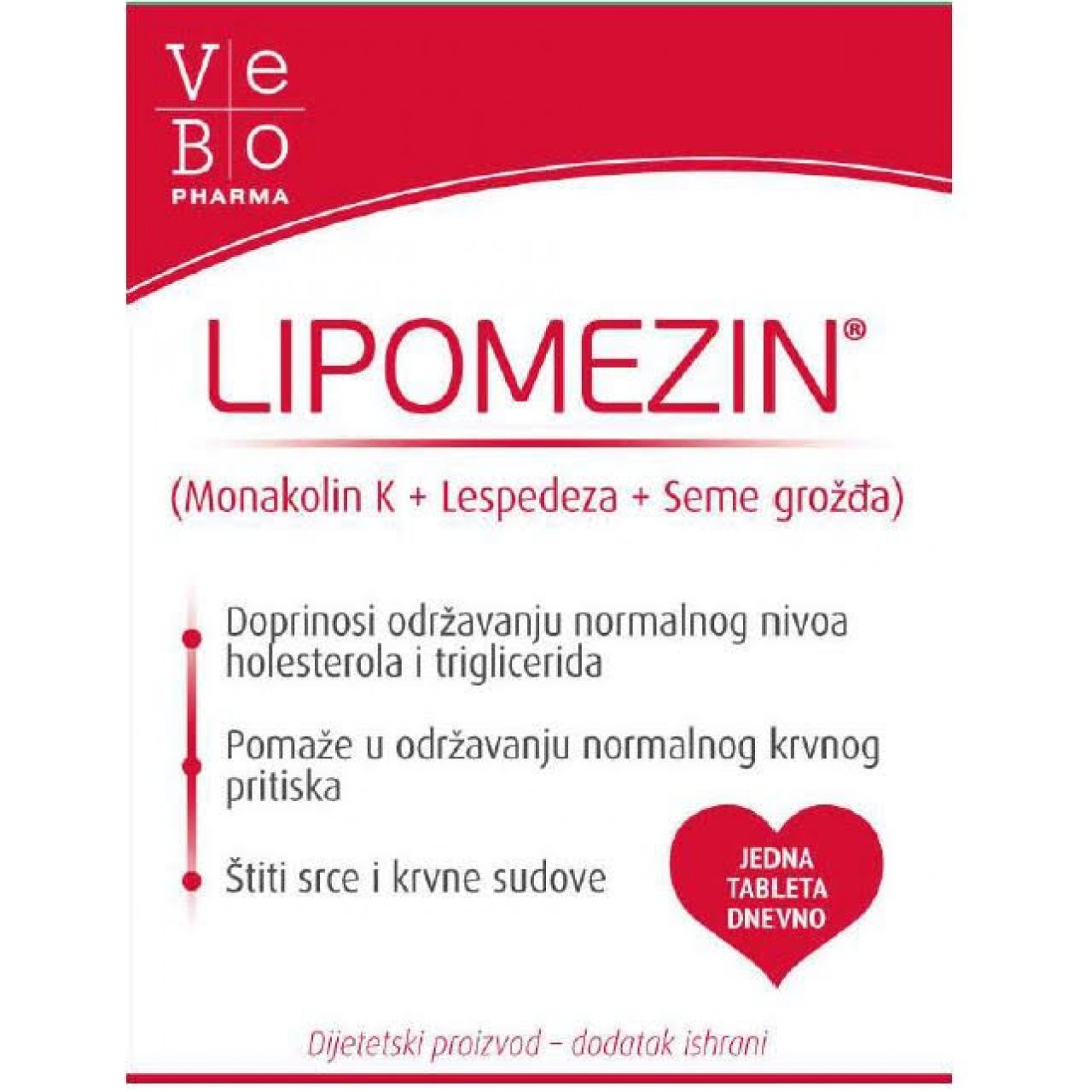 LIPOMEZIN TABLETE A60 - 30651 | Galen Pharm On-line