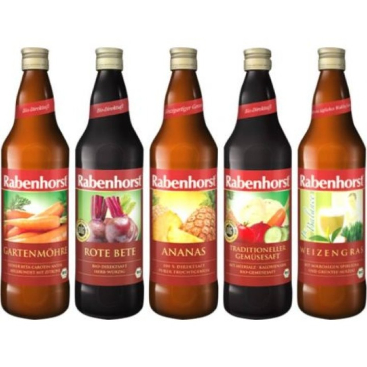 RABENHORST SET SOKOVA 5-DNEVNA DIJETA 5X750ML | Galen Pharm On-line