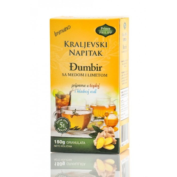 KRALJEVSKI NAPITAK ĐUMBIR MED LIMETA 150G | Galen Pharm On-line