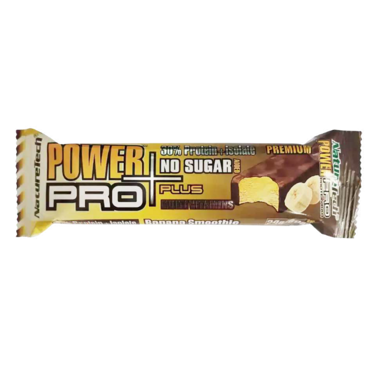 POWER PRO+30% PROTEIN BAR BANANA SMOOTHIE 80GR | Galen Pharm On-line