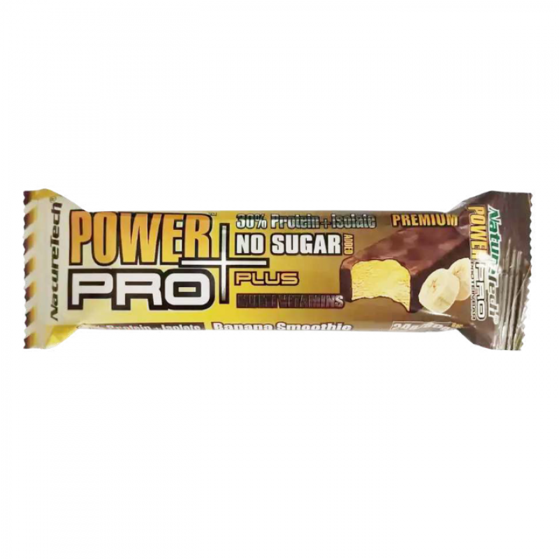 POWER PRO+30% PROTEIN BAR BANANA SMOOTHIE 80GR | Galen Pharm On-line