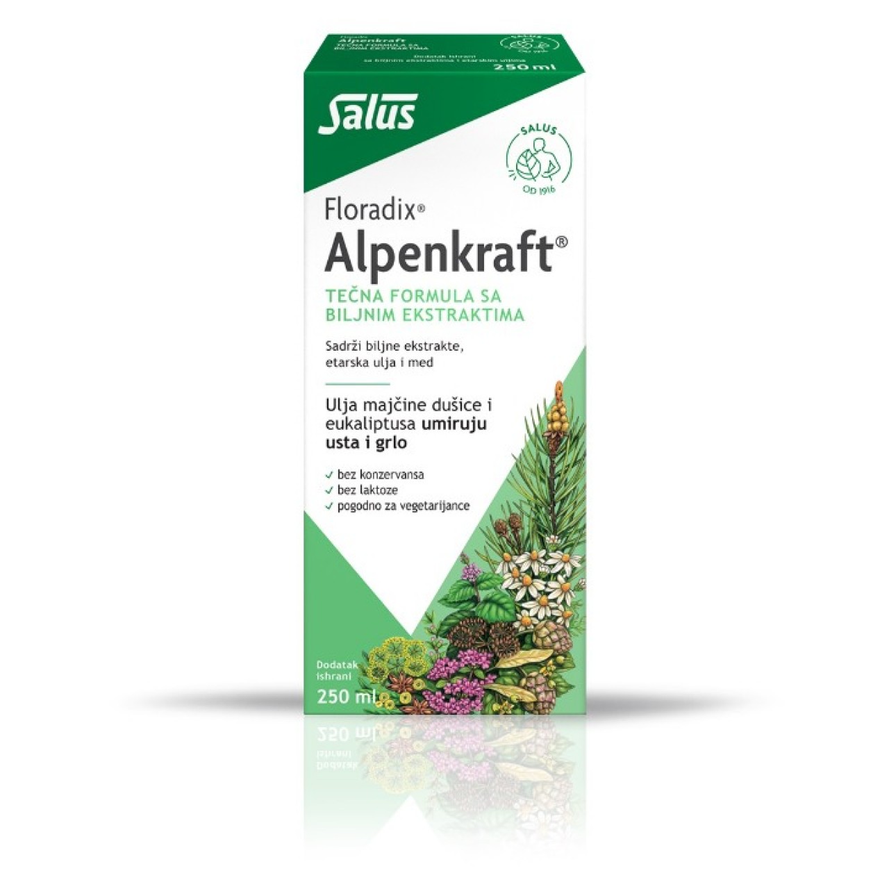 FLORADIX ALPENKRAFT SIRUP ZA KAŠALJ 250ML | Galen Pharm On-line