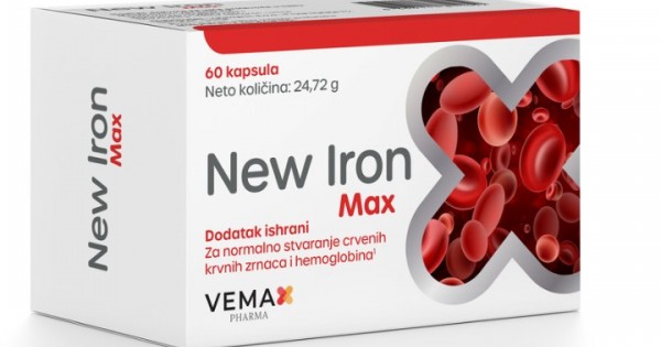 NEW IRON MAX A60 - 39312 | Galen Pharm On-line