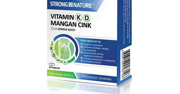 ELEPHANT VITAMIN K + D + MANGAN + CINK KAPSULE A30 | Galen Pharm On-line