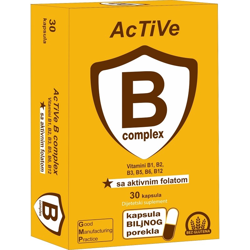 ACTIVE B COMPLEX KAPSULE A30 | Galen Pharm On-line