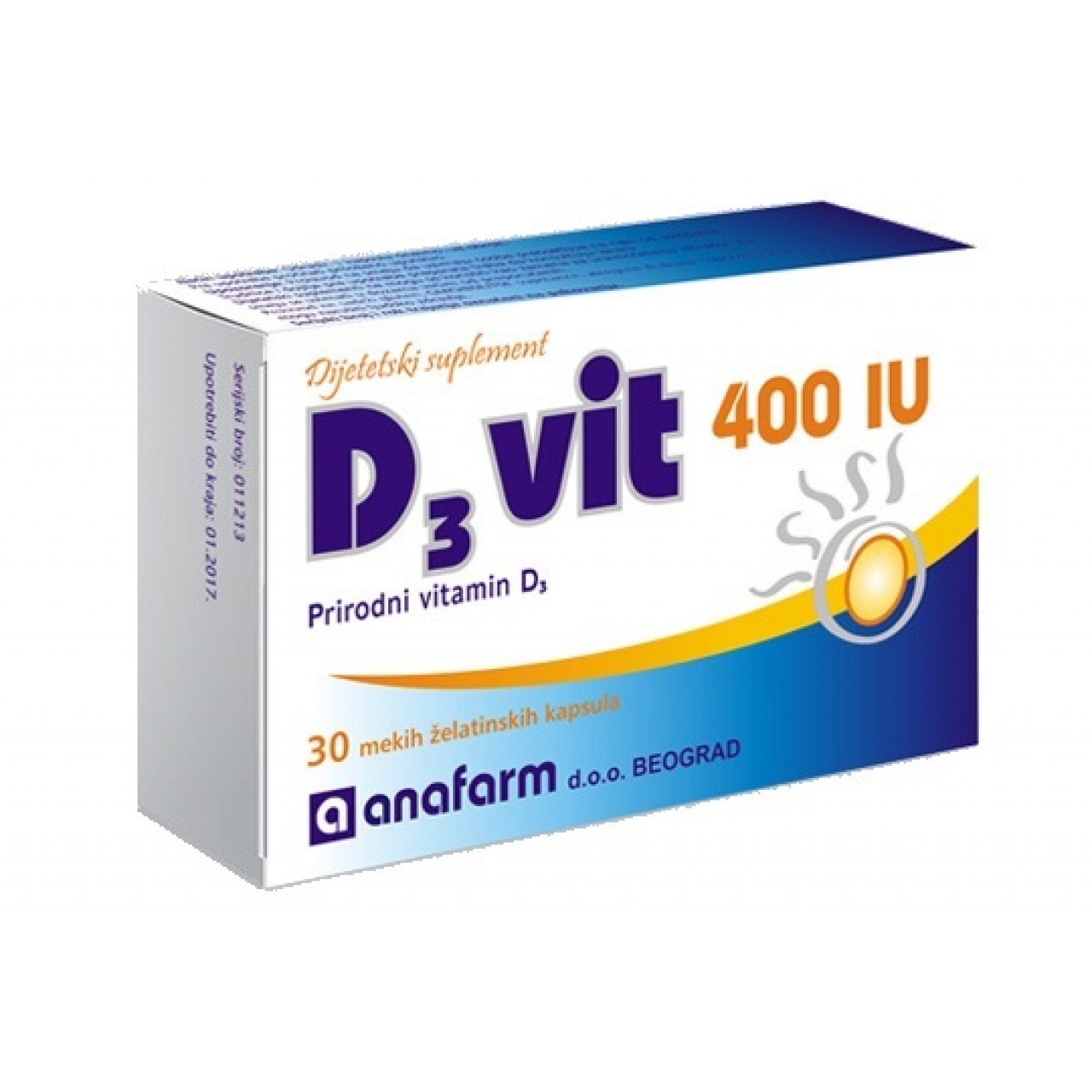 D3 VITAMIN KAPSULE A30 | Galen Pharm On-line