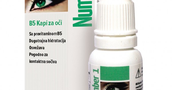 NUMBER 1 B5 KAPI ZA OČI 15ML | Galen Pharm On-line