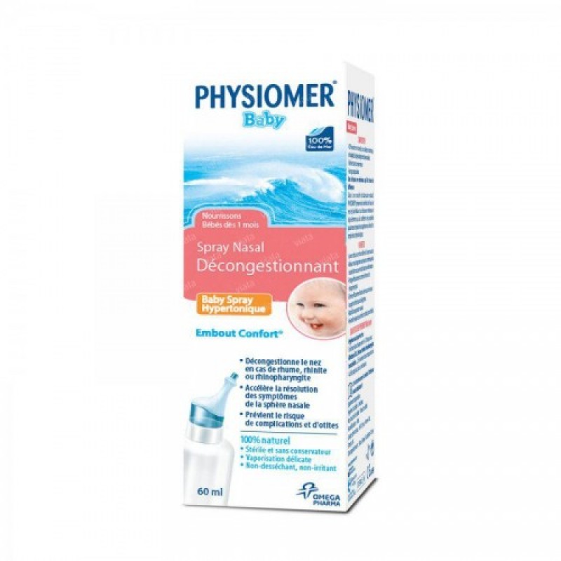 PHYSIOMER BABY HYPERTONIC SPREJ 60ML | Galen Pharm On-line