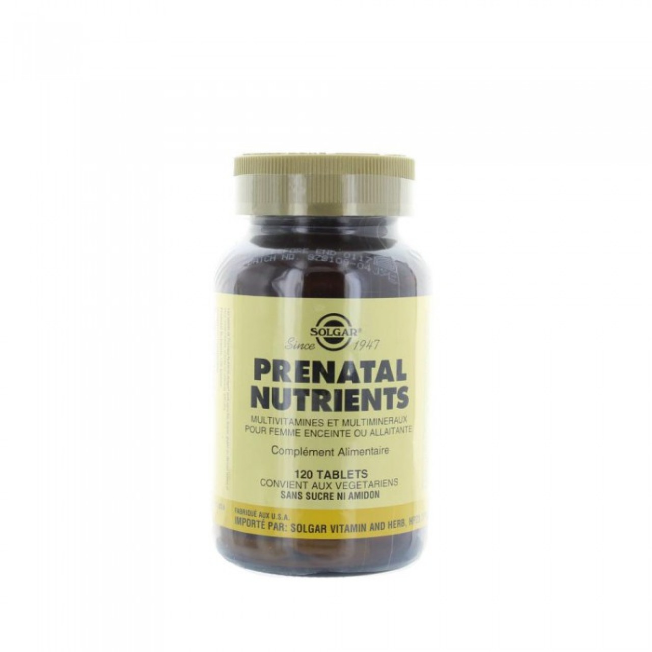 SOLGAR PRENATAL 120 TABLETA | Galen Pharm On-line