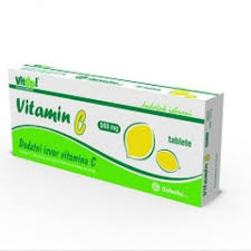 VITAMIN C TABLETE 20X500MG | Galen Pharm On-line