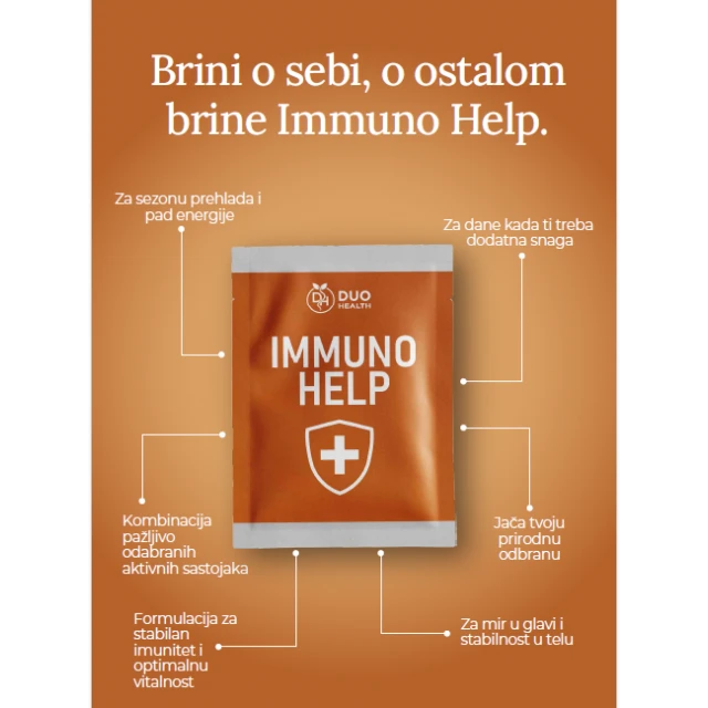 Immuno Help – Snažna podrška imunitetu i energiji | Galen Pharm On-line